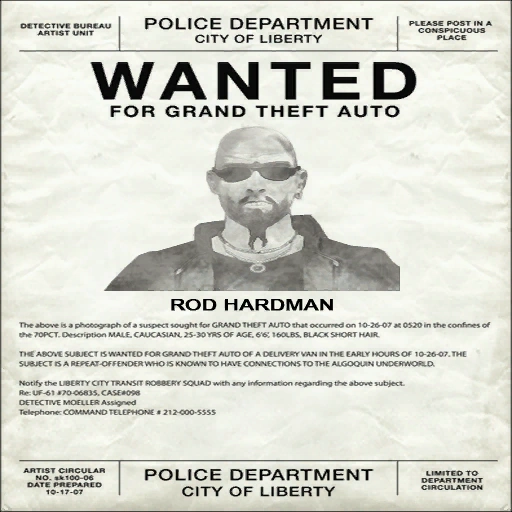 Rod Hardman | GTA Wiki | Fandom