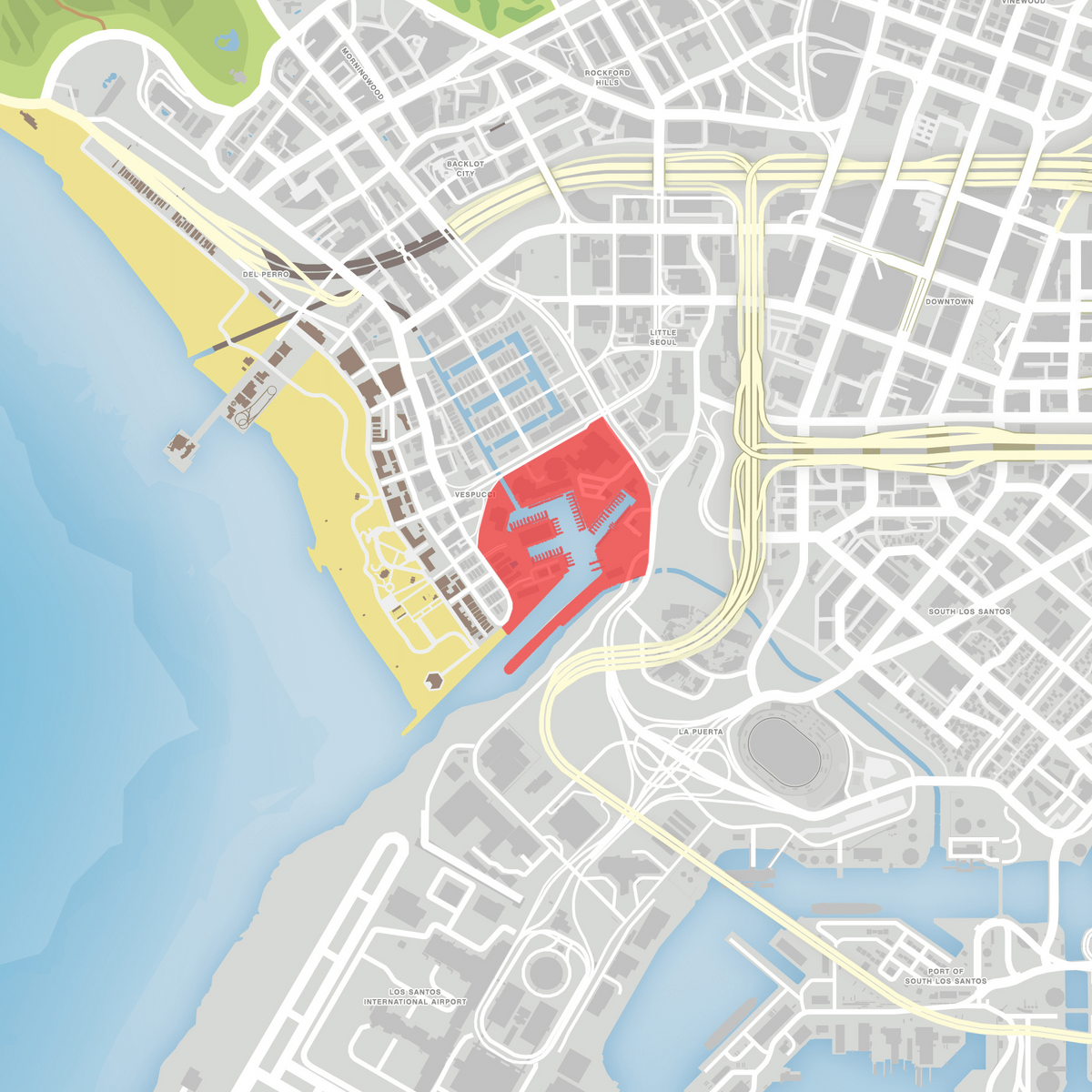 Pier Del Rio Gta 5 Map
