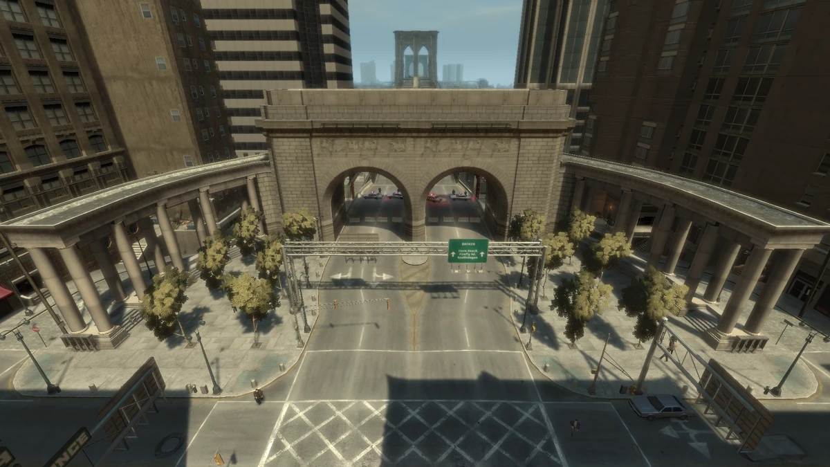 Broker Bridge Approach Arch | GTA Wiki | Fandom