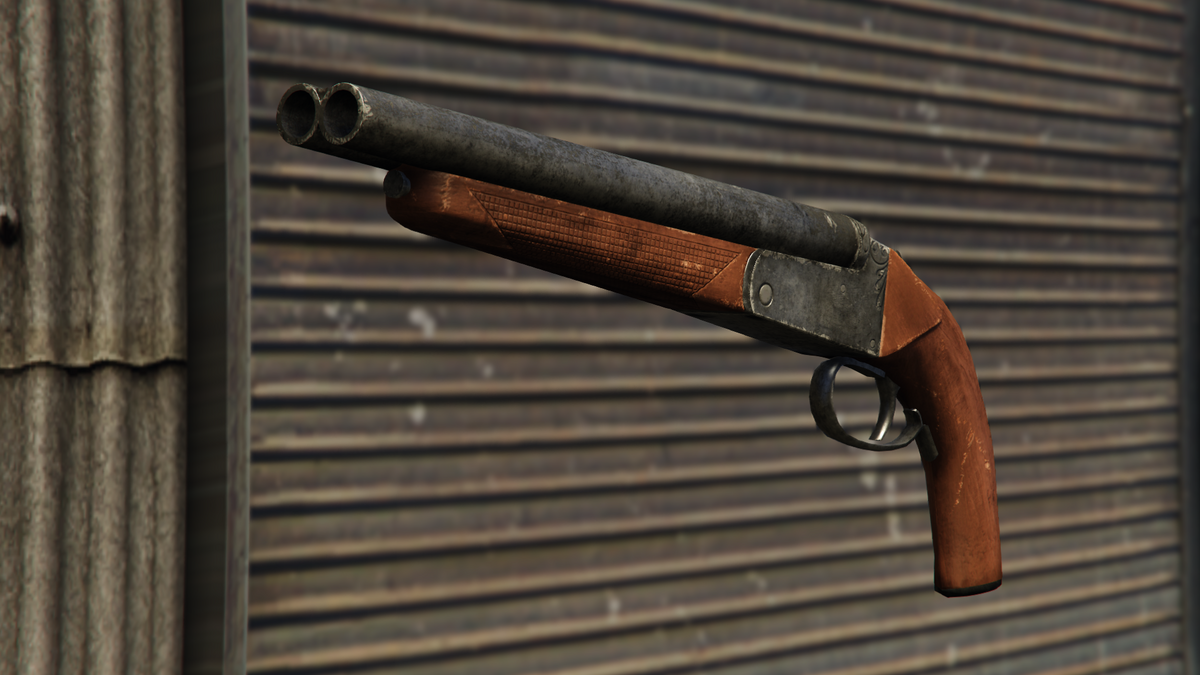 Double Barrel Shotgun | GTA Wiki | Fandom Double Barrel Shotgun | GTA Wiki | Fandom