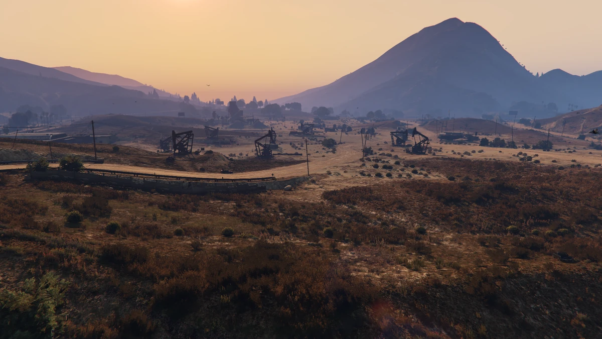 Grand Senora Desert Oilfield | GTA Wiki | Fandom