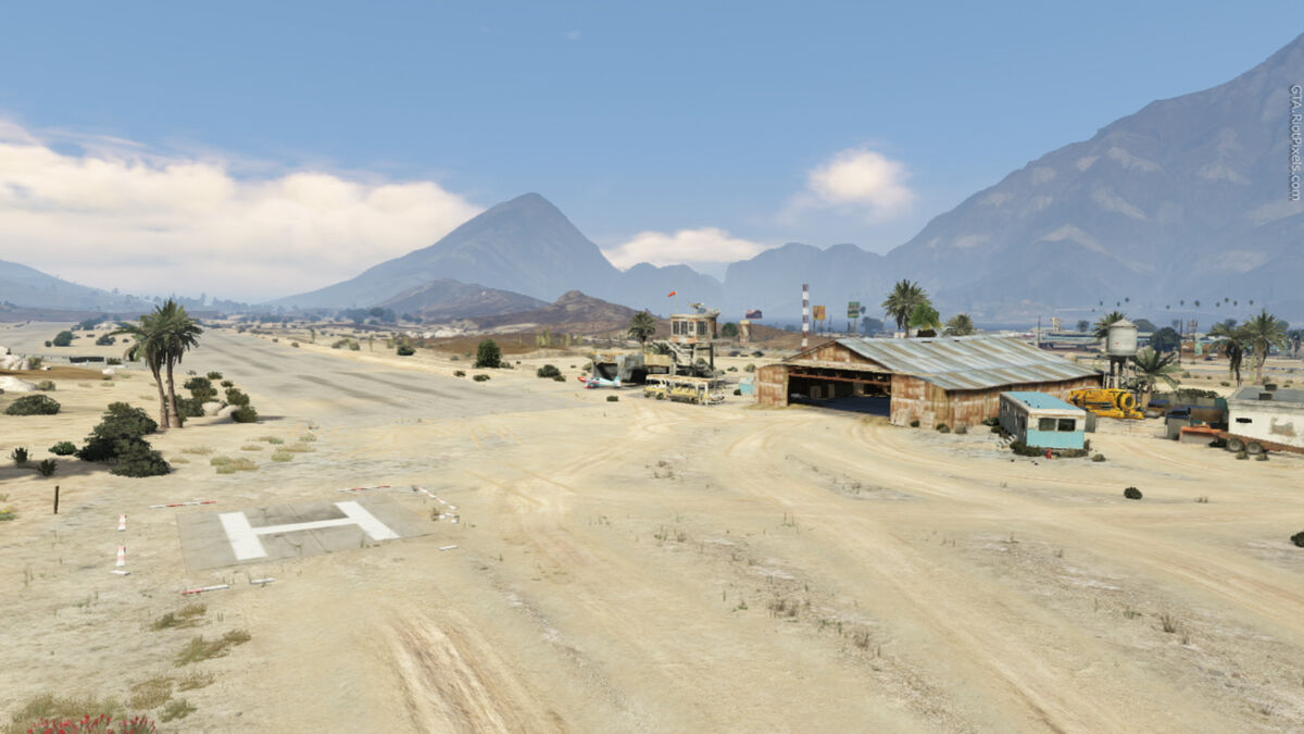 Sandy Shores Airfield | GTA Wiki | Fandom Sandy Shores Airfield | GTA Wiki | Fandom