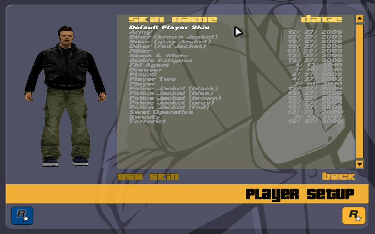 Skins | GTA Wiki | Fandom