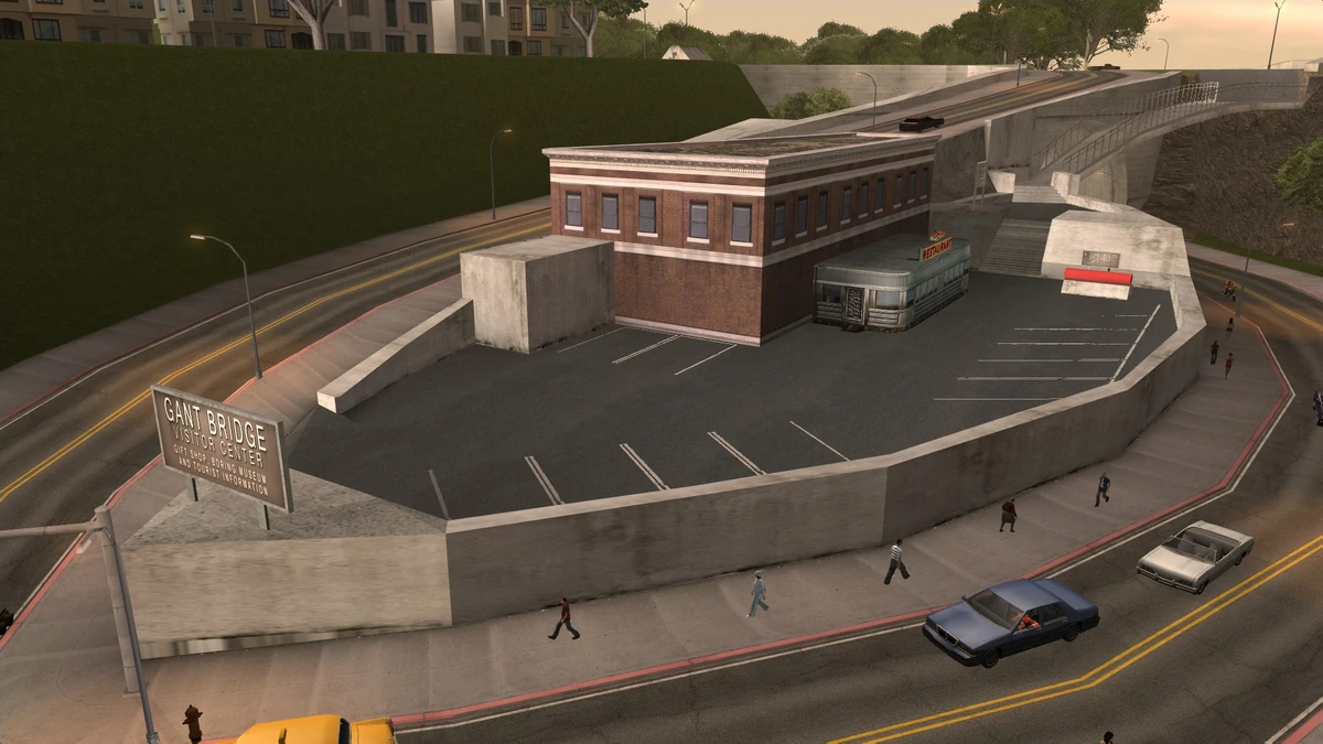 Gant Bridge Visitor Center | GTA Wiki | Fandom