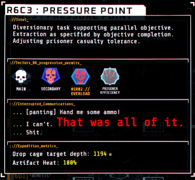 Category:Expeditions with the "Survive Warden Protocol" objective - Official GTFO Wiki