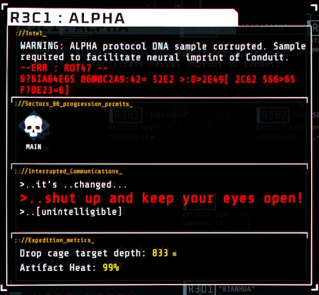 ALT://R3C1 - Official GTFO Wiki