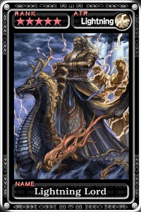 Lightning Lord | Guardian Cross Wiki | Fandom