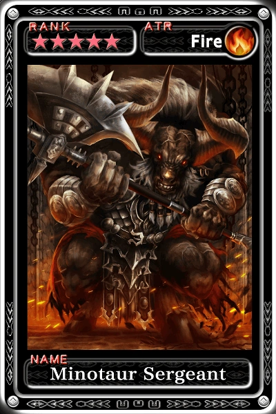 Minotaur Sergeant | Guardian Cross Wiki | Fandom