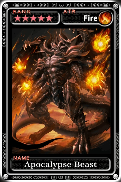 Apocalypse Beast | Guardian Cross Wiki | Fandom