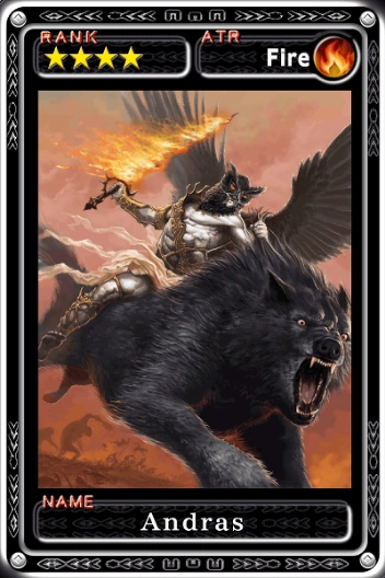 Andras | Guardian Cross Wiki | Fandom