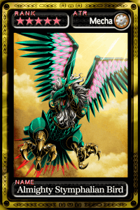 Almighty Stymphalian Bird | Guardian Cross Wiki | Fandom