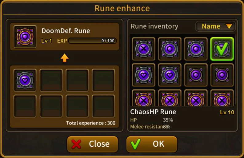 RUNES/3 STAR RUNES | Guardian Hunter-Super Brawl RPG Wikia | Fandom