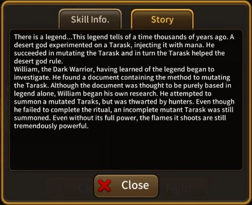 Flame Tarask | Guardian Hunter-Super Brawl RPG Wikia | Fandom