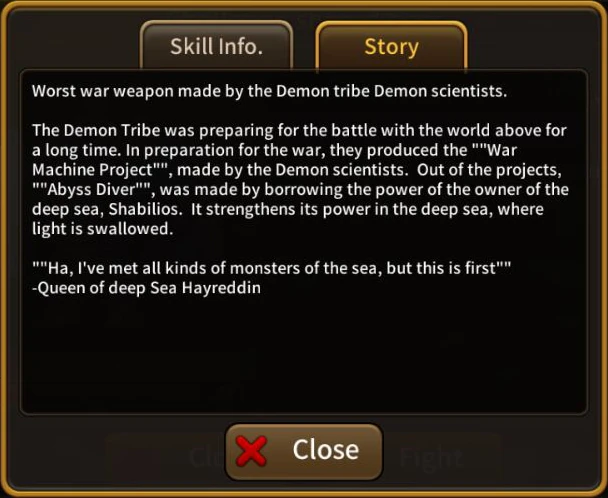 Abyss Diver | Guardian Hunter-Super Brawl RPG Wikia | Fandom