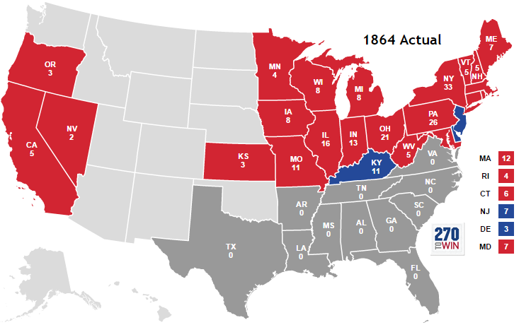 1864 Presidential Election | Guardian wiki presidential database Wiki ...