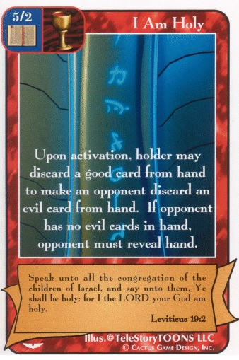 I Am Holy (Card) | Angel Wars Wiki | Fandom