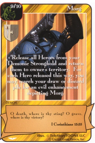 Morg (Card) | Angel Wars Wiki | Fandom