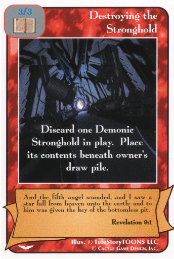 Destroying the Stronghold (Card) | Angel Wars Wiki | Fandom
