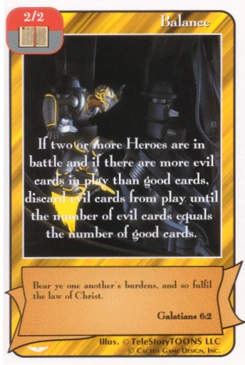 Balance (Card) | Angel Wars Wiki | Fandom