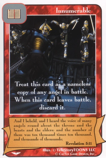 Innumerable (Card) | Angel Wars Wiki | Fandom