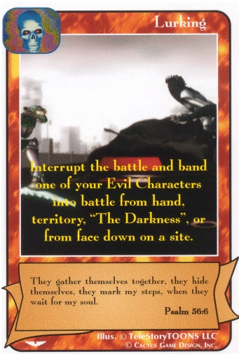 Lurking (Card) | Angel Wars Wiki | Fandom