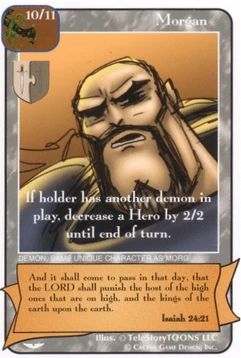Morgan (Card) | Angel Wars Wiki | Fandom