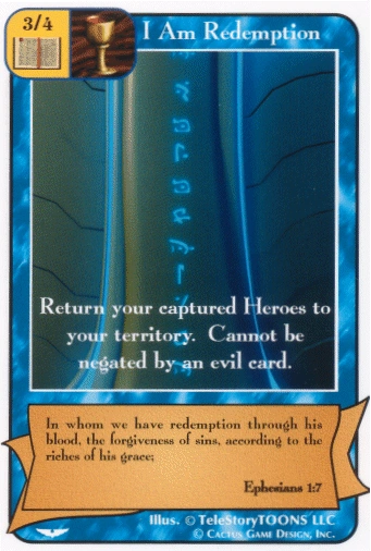 I Am Redemption (Card) | Angel Wars Wiki | Fandom