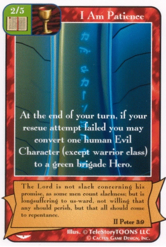 I Am Patience (Card) | Angel Wars Wiki | Fandom