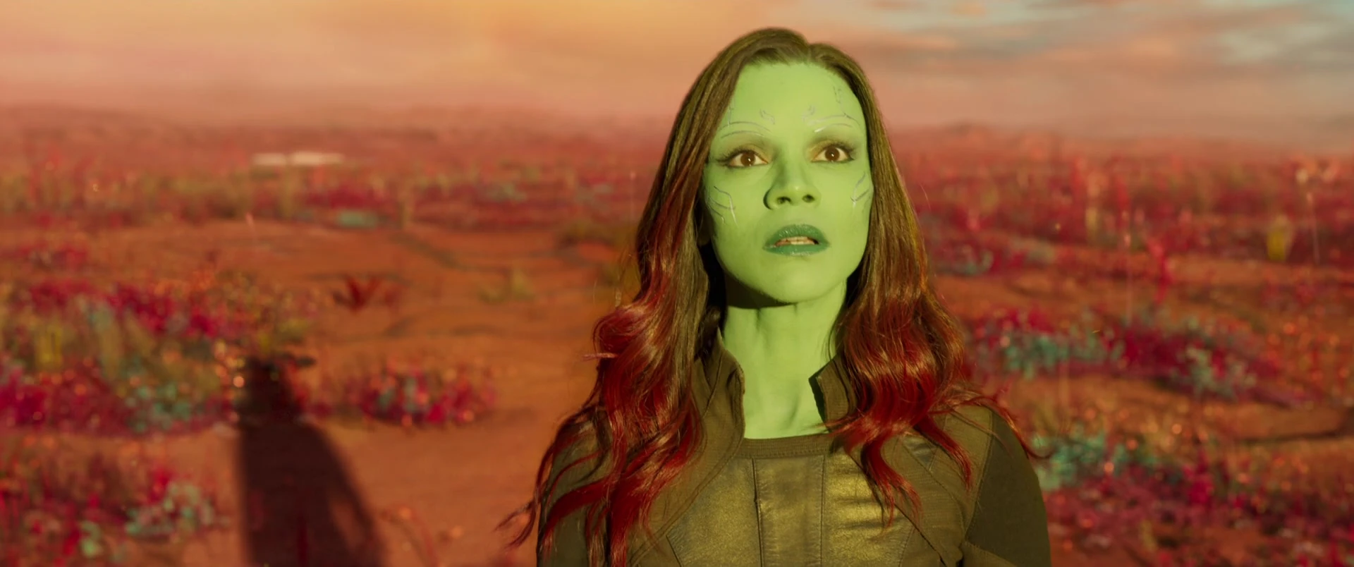 Gamora Guardians Of The Galaxy Hair