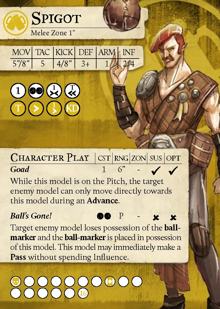 Veteran Spigot | Guild Ball Wikia | Fandom