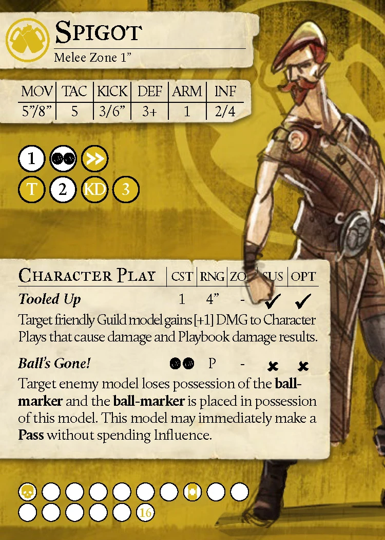Spigot | Guild Ball Wikia | Fandom