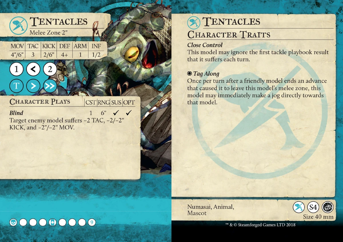 Tentacles | Guild Ball Wikia | Fandom