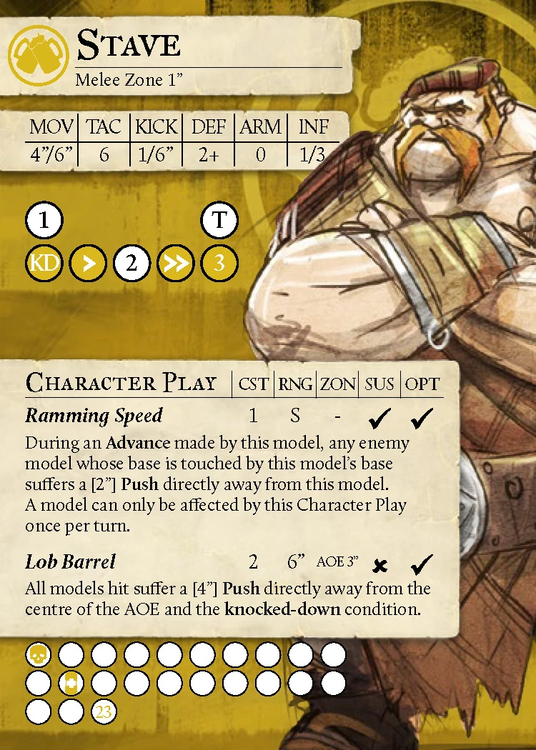 Stave | Guild Ball Wikia | Fandom