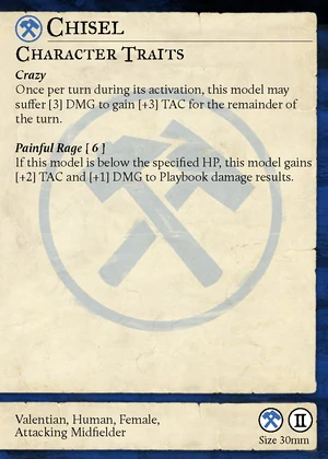 Chisel | Guild Ball Wikia | Fandom