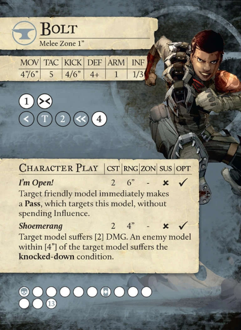 Bolt | Guild Ball Wikia | Fandom