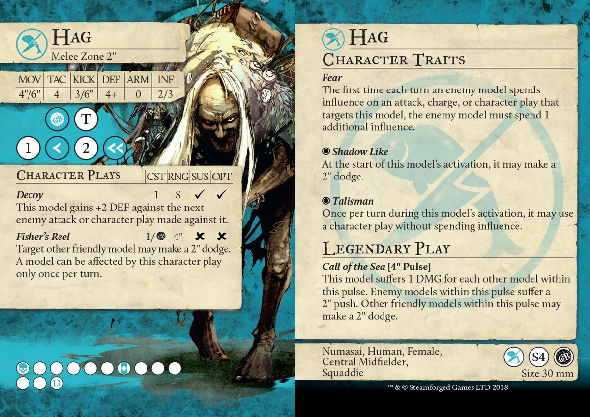Hag | Guild Ball Wikia | Fandom