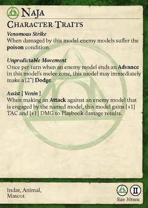 Naja | Guild Ball Wikia | Fandom