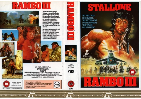 Rambo III | Guild Home Video Wiki | Fandom
