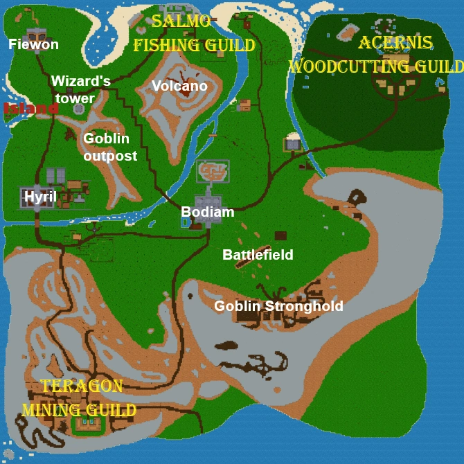 World Map | Guilds of Gods Wiki | Fandom