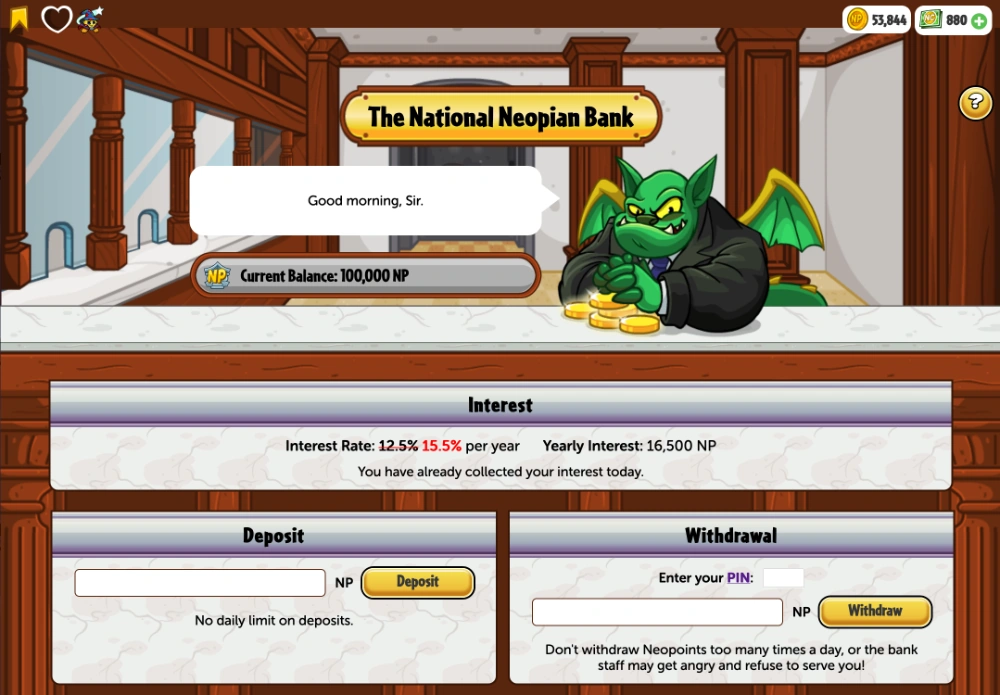 National Neopian Bank | Neopets Wiki | Fandom