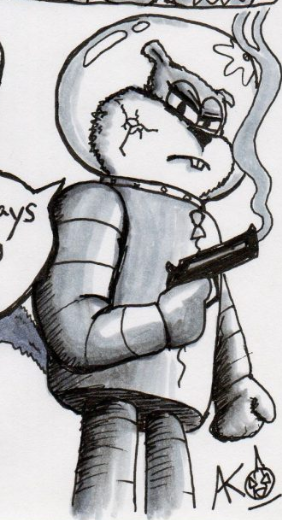 Sandy Cheeks (The Bikini Bottom Horror) | Guile Heroes Wiki | Fandom