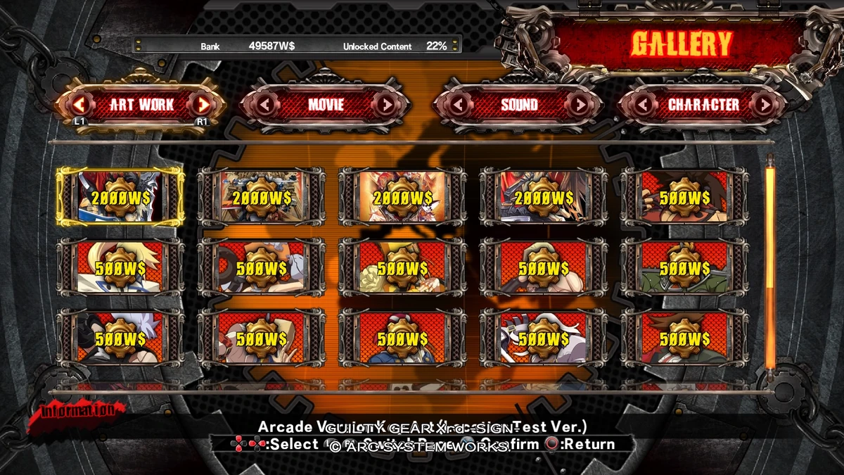 Gallery Mode | Guilty Gear Wiki | Fandom