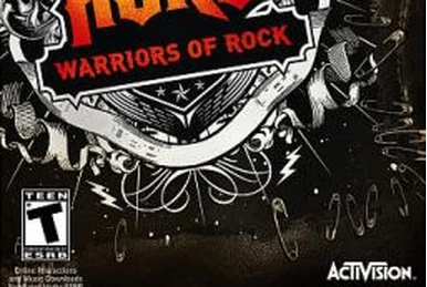 guitar hero world tour font