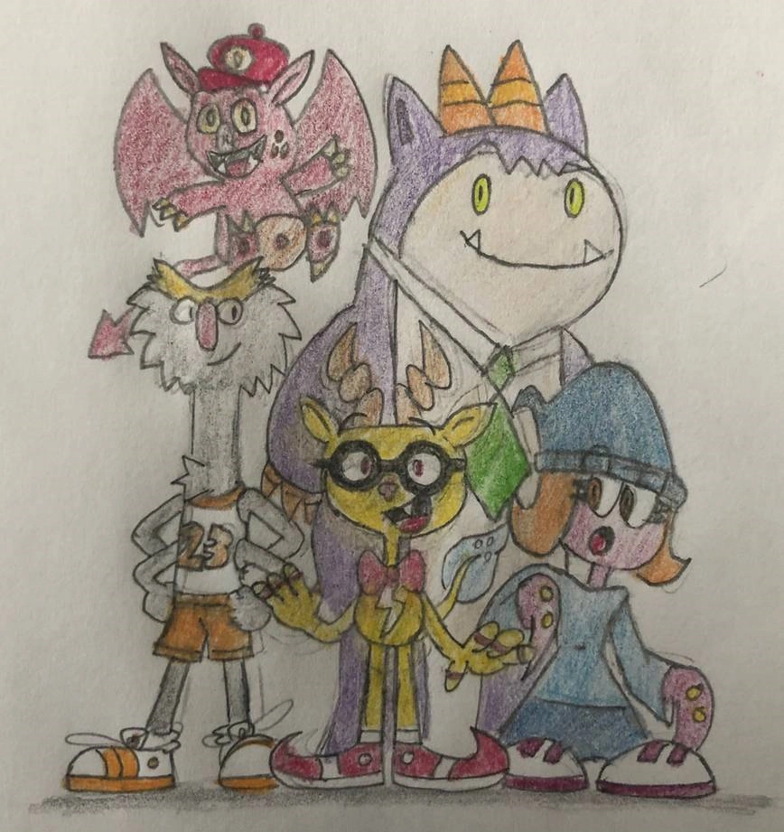 Monster Bully Gang | Gumball Fanon Randomness Wiki | Fandom
