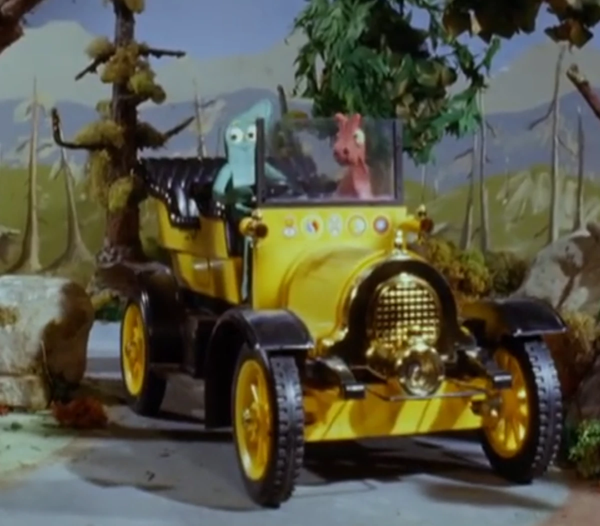 Gumby's Car: Early 60's | Gumby Database💚 Wiki | Fandom