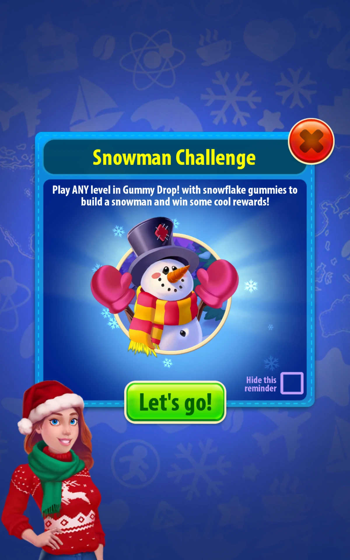 Snowman Challenge | Gummy Drop Wiki! | Fandom