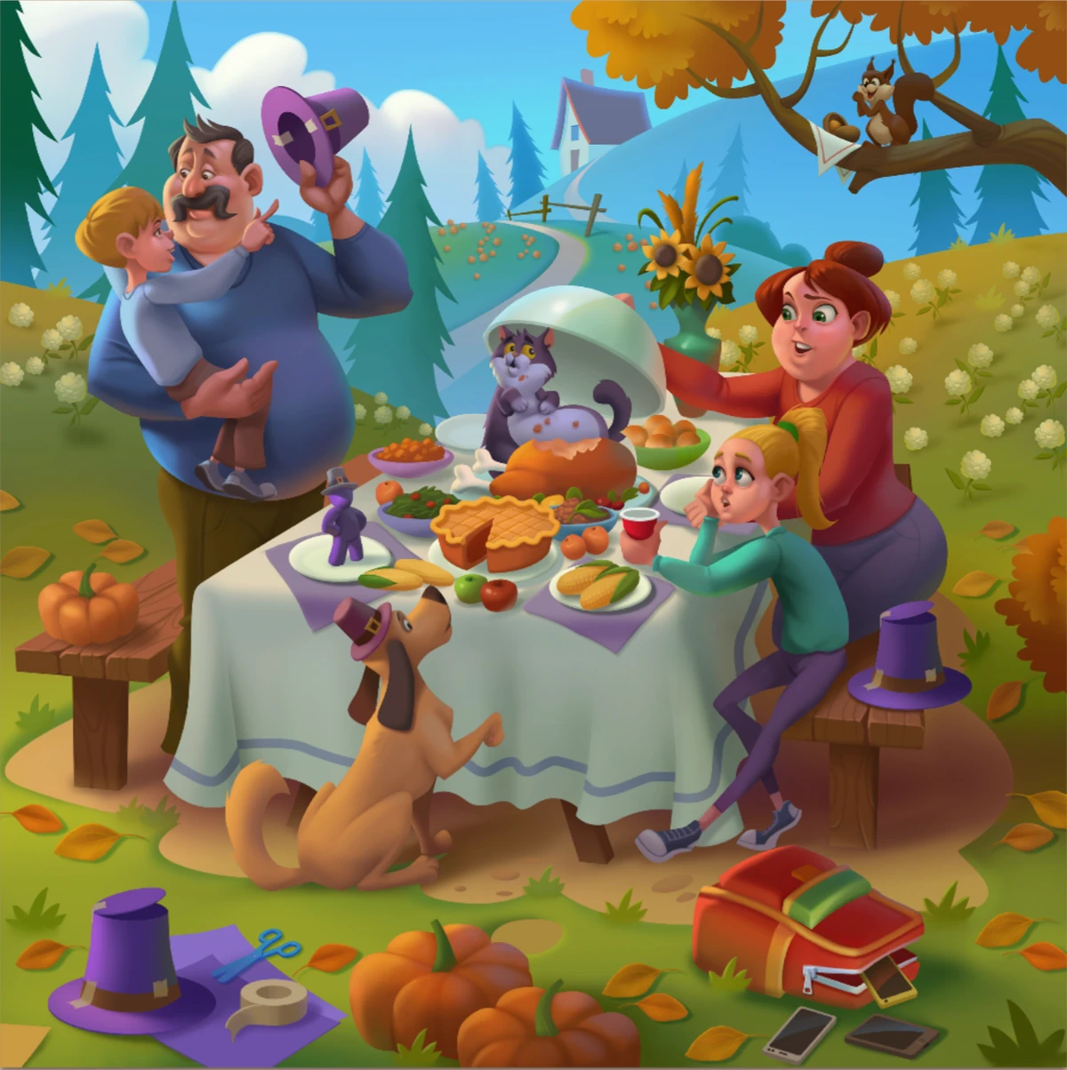 Thanksgiving CATastrophe | Gummy Drop Wiki! | Fandom