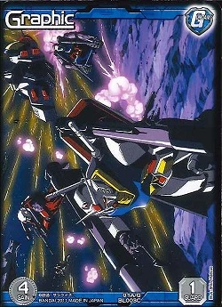 BL003C Blue Graphic (G) | Gundam War Wiki | Fandom