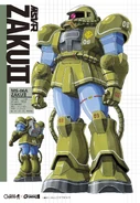 MS-06A Zaku II First Mass Production Type | The Gundam Wiki | Fandom
