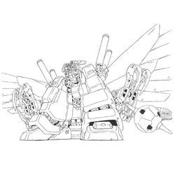 Master Gundam Coloring Pages